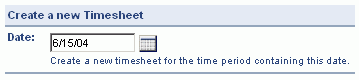 Working with Timesheets