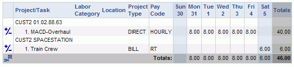 Admin Time Adjustments